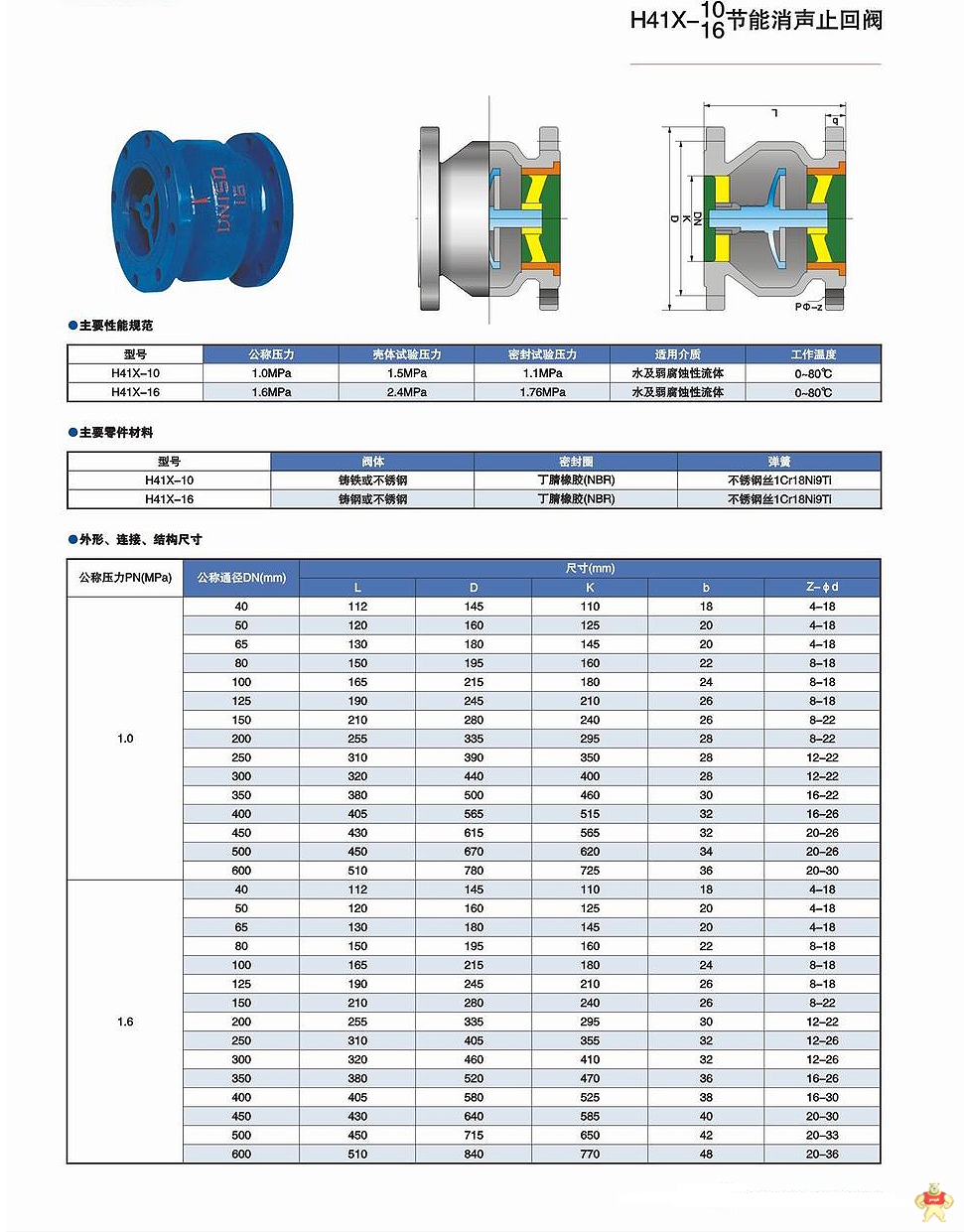 H41X消声止回阀 浙江上欧阀门有限公司【旗舰店】[品牌 价格 图片 报价]-易卖工控网