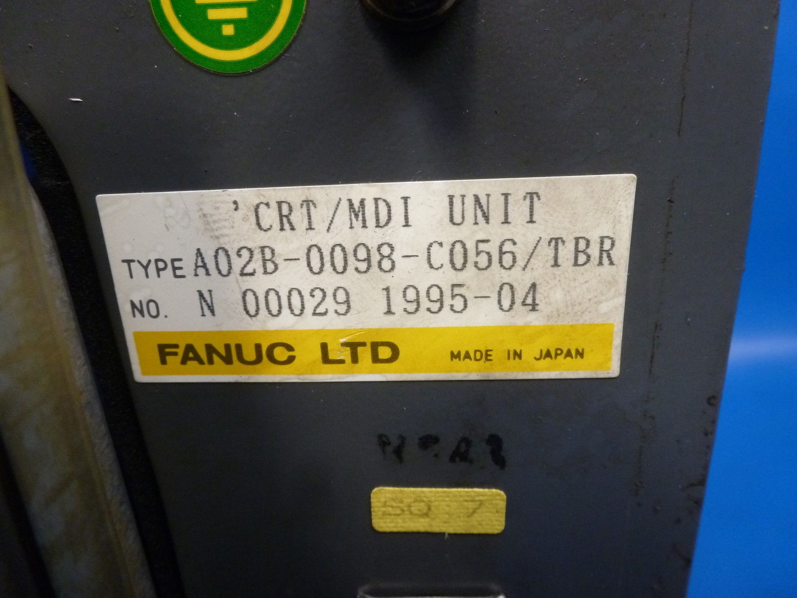 FANUC A02B-0098-C056 A02B0098C056 CONTROL PANEL O-TT SERIES[品牌 价格 图片 报价]-易卖工控网
