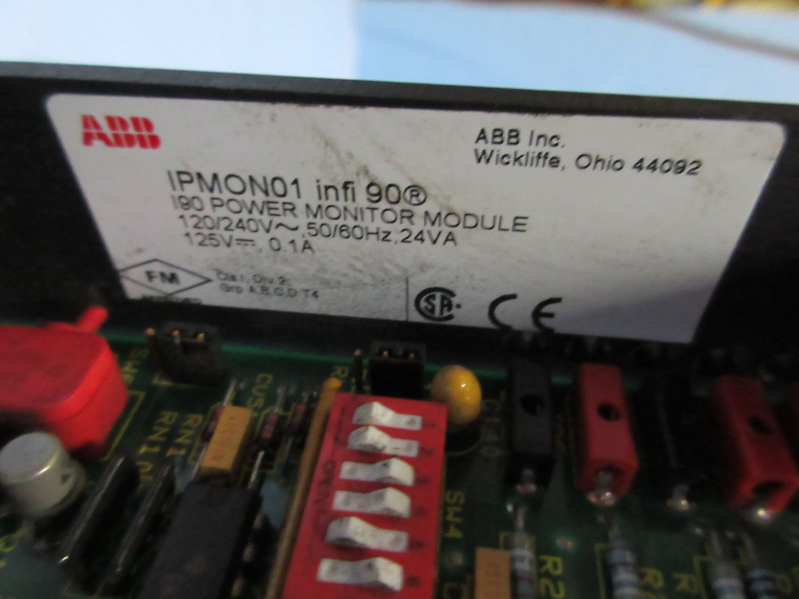 ABB IPMON01 infi-90 I90 Power Monitor Module Assy 6641239E1 [品牌 价格 图片 ...
